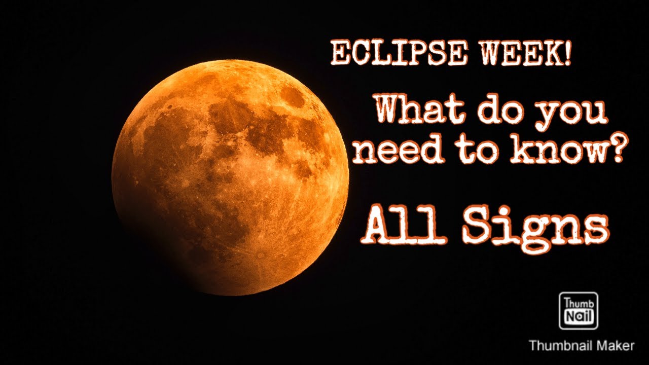 ECLIPSE WEEK! What do you need to know? - YouTube