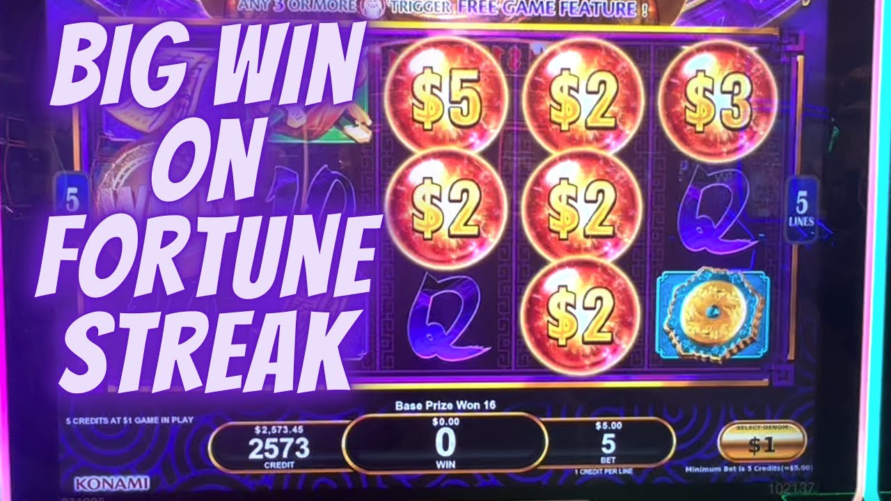 BIG WIN on Fortune Streak - YouTube