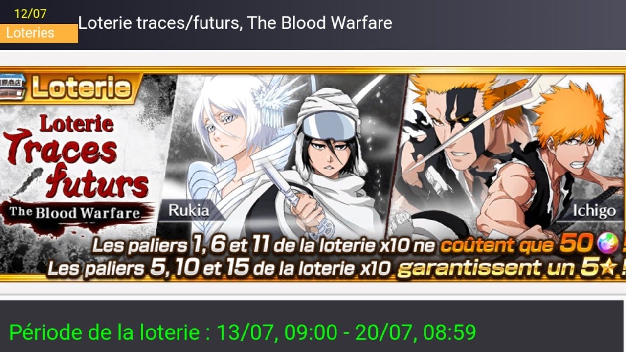 Bleach brave souls: Analyse retour vague 3 et 4 TYBW! - YouTube