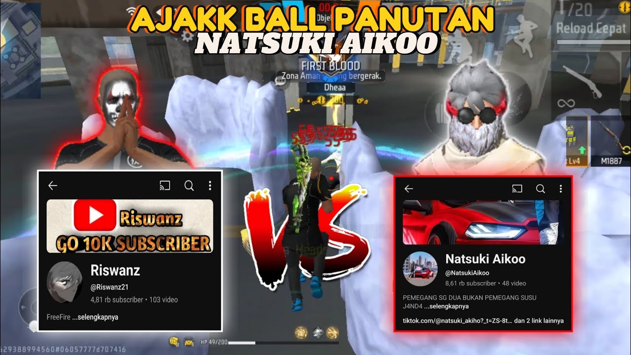 AJAKK BALL NATSUKI AIKOO AWALNYA KENA BANTAI TAPI AKHIRNYAA?? - YouTube