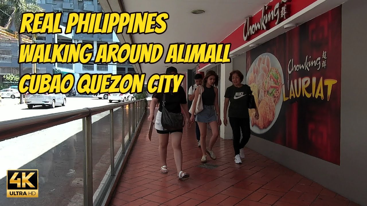 [4K HD] WALKING AROUND ALIMALL | CUBAO QUEZON CITY | VIRTUAL WALKING ...