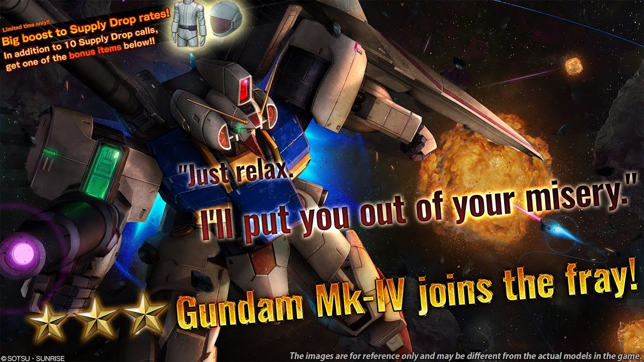GBO2 : Gundam Mk-IV Banner Night " 3 rolls and a dream " - YouTube