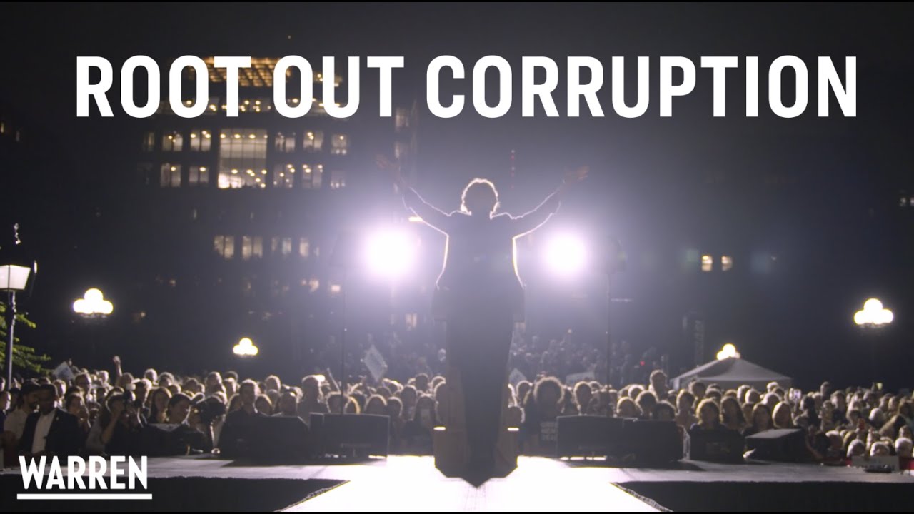 Root Out Corruption (Warren for President Campaign Ad) - YouTube