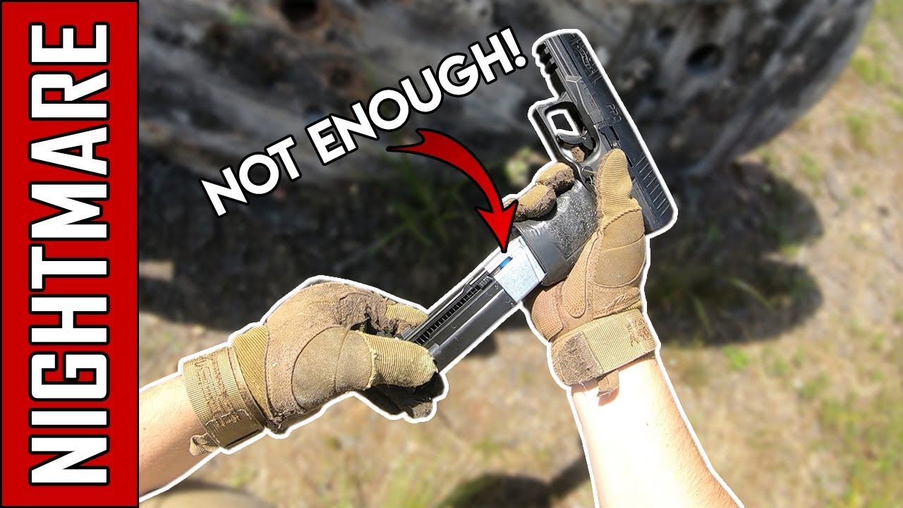 Using an ULTRA Realistic Paintball Pistol - Walther PPQ - YouTube