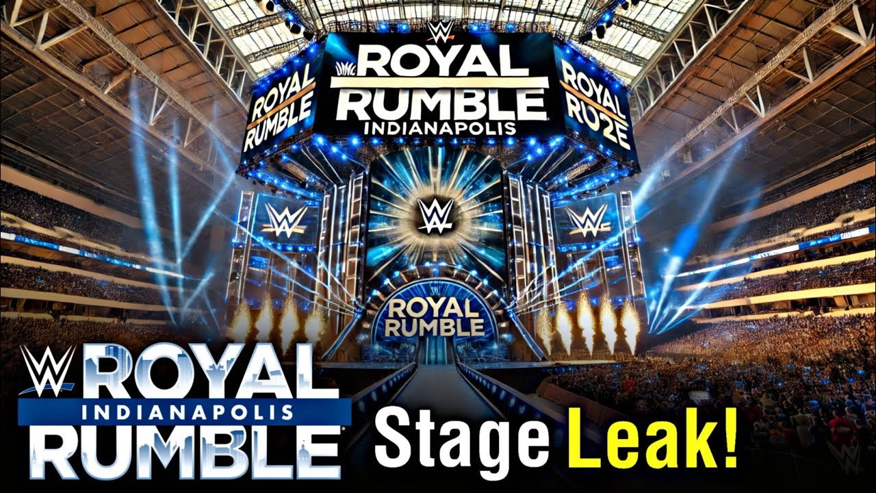 WWE Royal Rumble 2025 Stage Leak | WWE Royal Rumble 2025 Stage Reveal ...