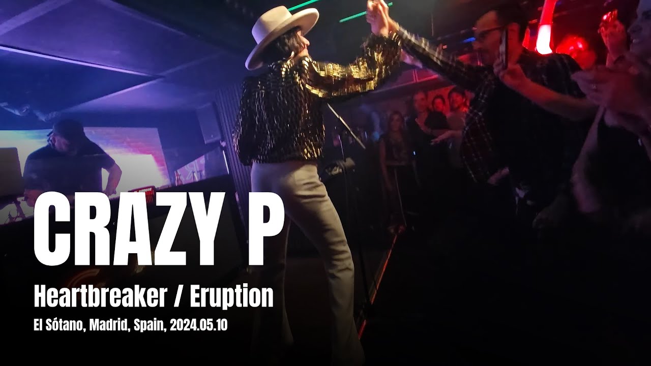 Crazy P -- Heartbreaker -- Madrid, 2024.04.05 - YouTube