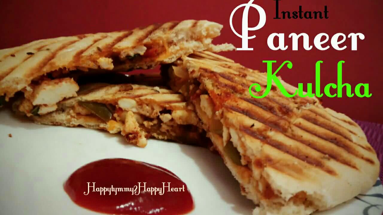 Instant Paneer Stuffed Kulcha|Instant Kulcha|Stuffed Paneer Kulcha ...