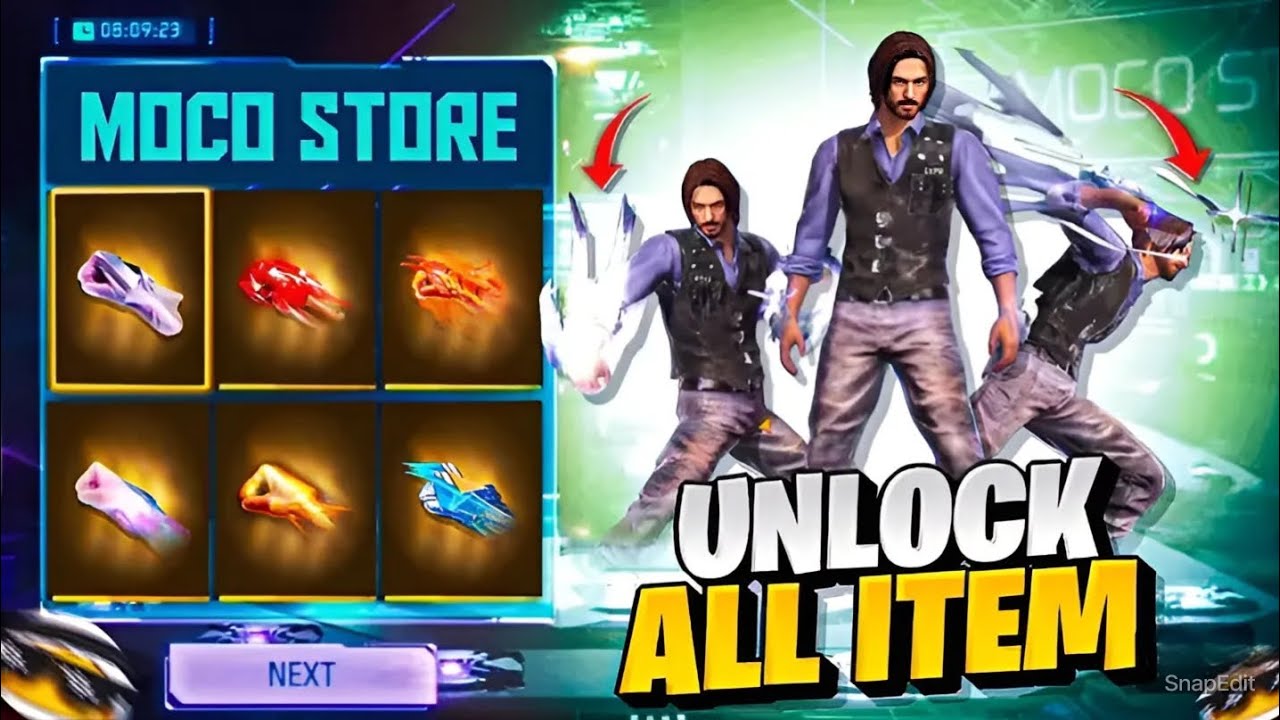 FREE FIRE NEW MOCO STORE | ULTIMATE ACHIEVER FIST SKIN FREE FIRE | FREE ...