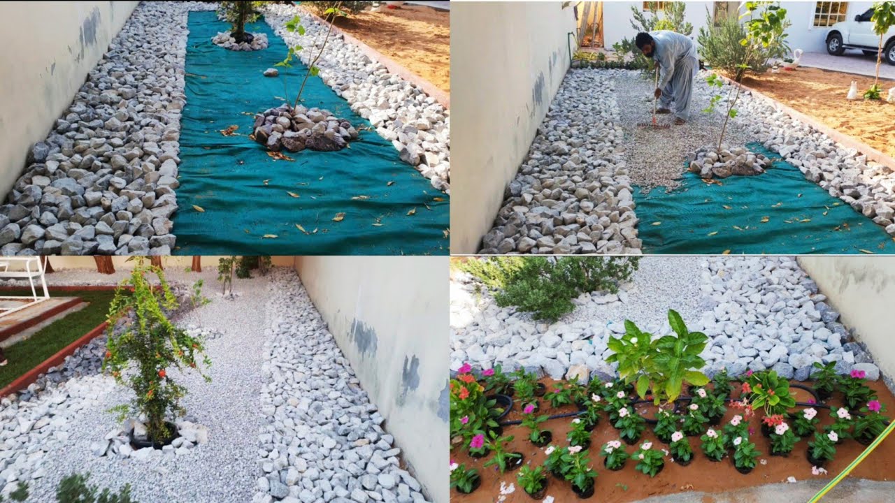 Pardesi Munda Beautiful stone and garden design sample beautiful design ...