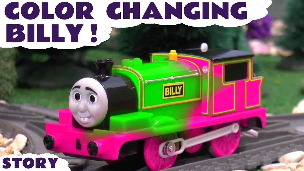 Thomas and Friends Color Changing Billy Story - YouTube