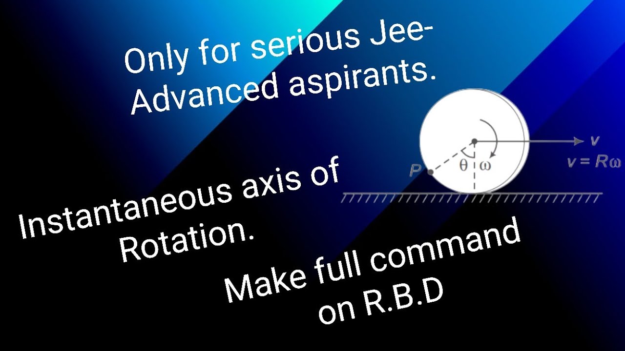 The Ultimate Guide to Advanced ROTATIONAL Mechanics for IIT-JEE ...