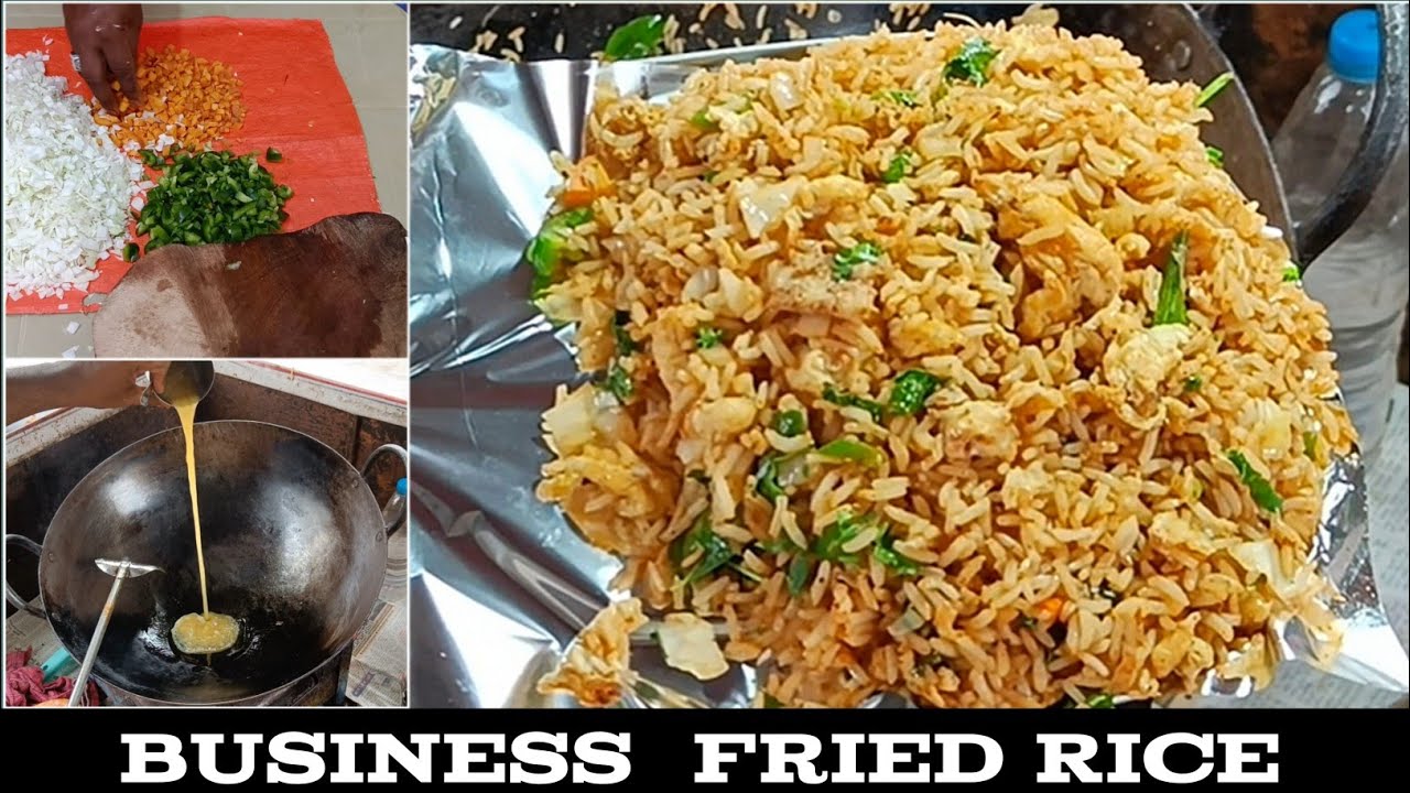 Egg Fried Rice for Business Purpose || Fast Food Recipes - YouTube