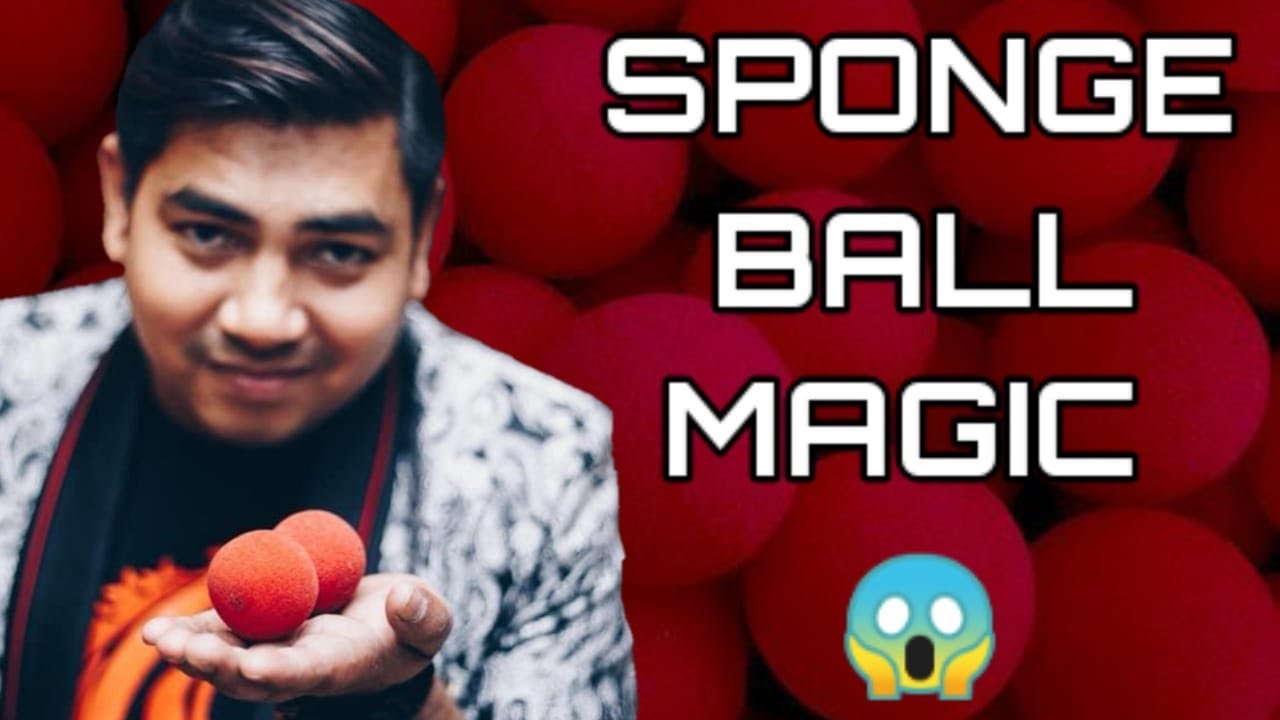 Sponge Ball Magic Full Routine I Magician Amar Singh - YouTube