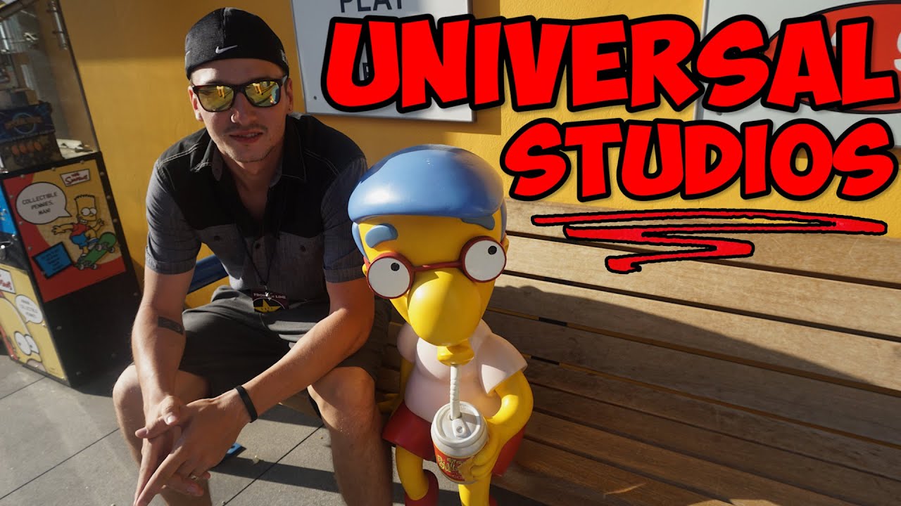 UNIVERSAL STUDIOS! - Jurassic Park, The Simpsons, Transformers, Harry ...