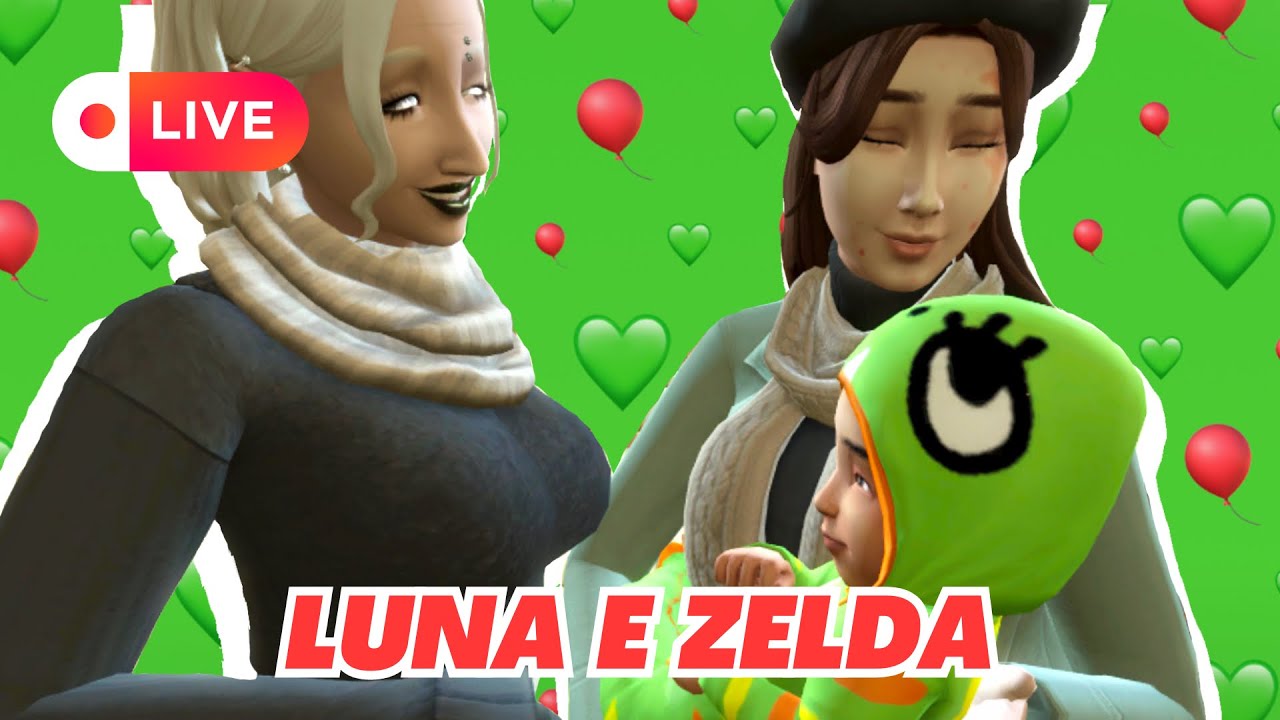 La vita di ZELDA e LUNA - THE SIMS 4 100 BABY CHALLENGE #62 - YouTube