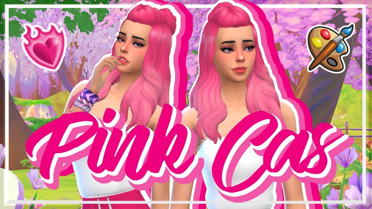 The Sims 4 | Create a Sim : Pink - YouTube