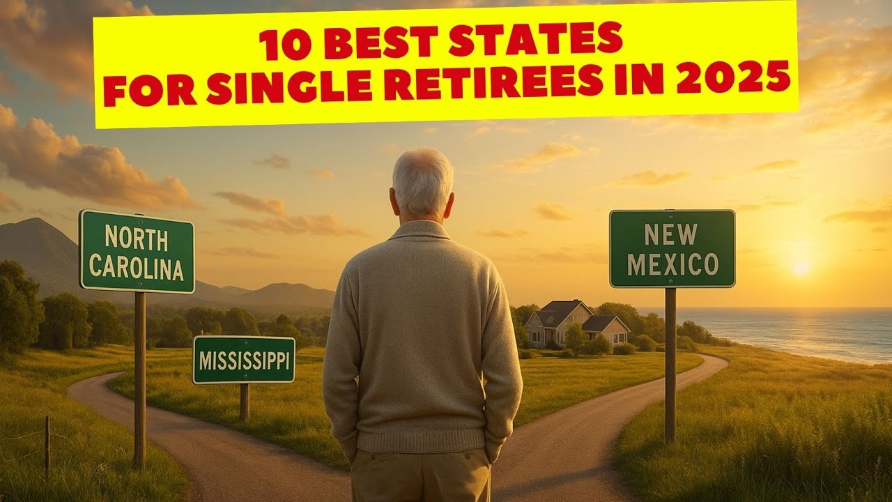10 Best States for Single Retirees in 2025 | Affordable Living & Strong ...