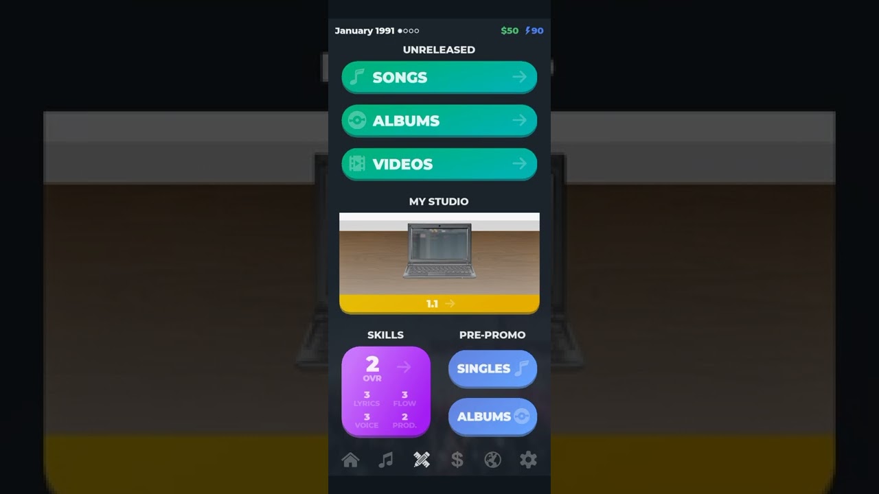 Rapstar Rapper Simulator | The Pen and Rule Tab (Studio) EP3 - YouTube