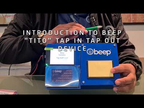 beep™ FAMOCO terminal (Tap In, Tap Out) - YouTube