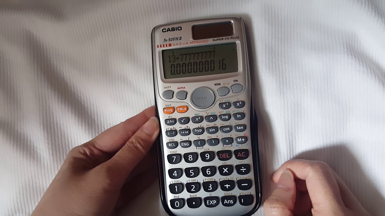 3 Scientific Notation - Using Calculator - YouTube