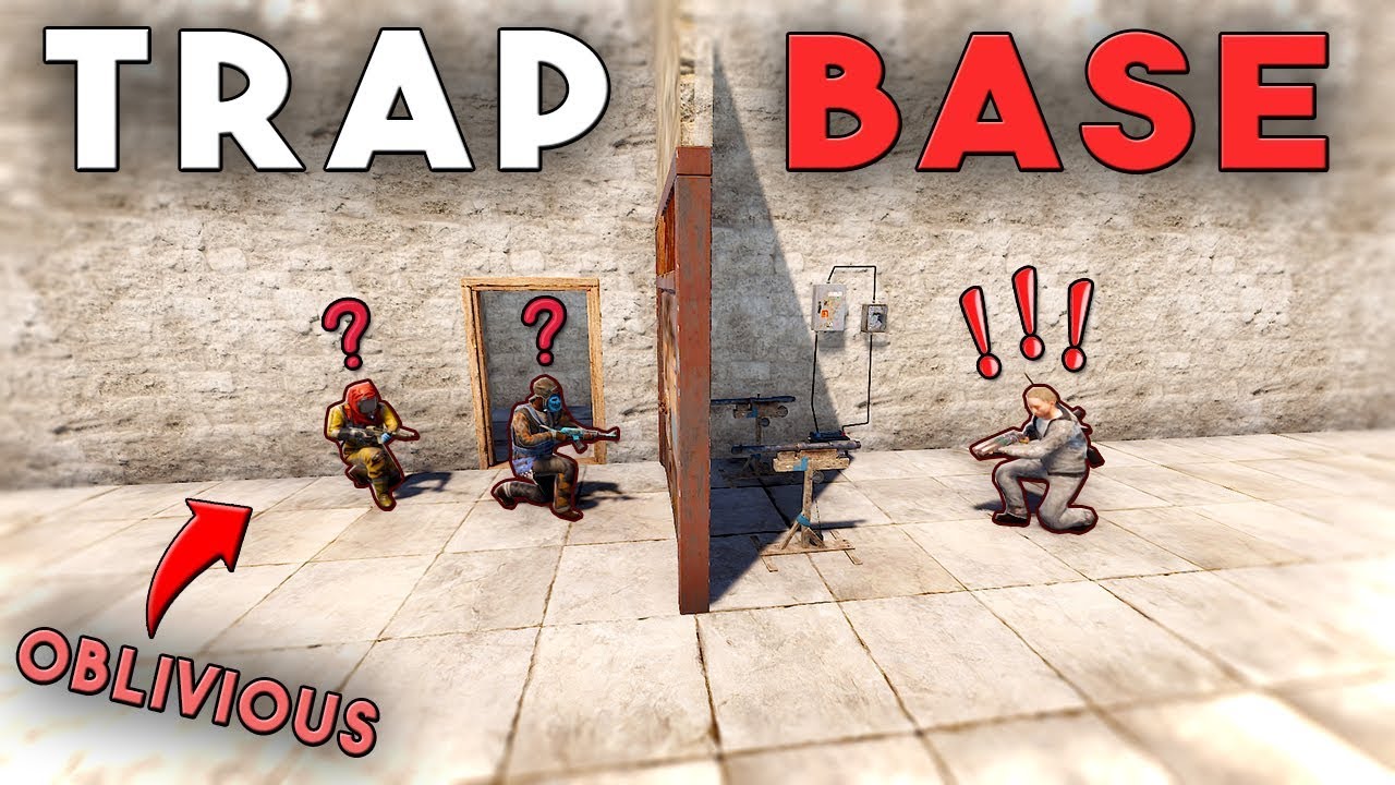TRAPPING OBLIVIOUS PLAYERS WITH THIS CRAZY TRAP BASE - YouTube