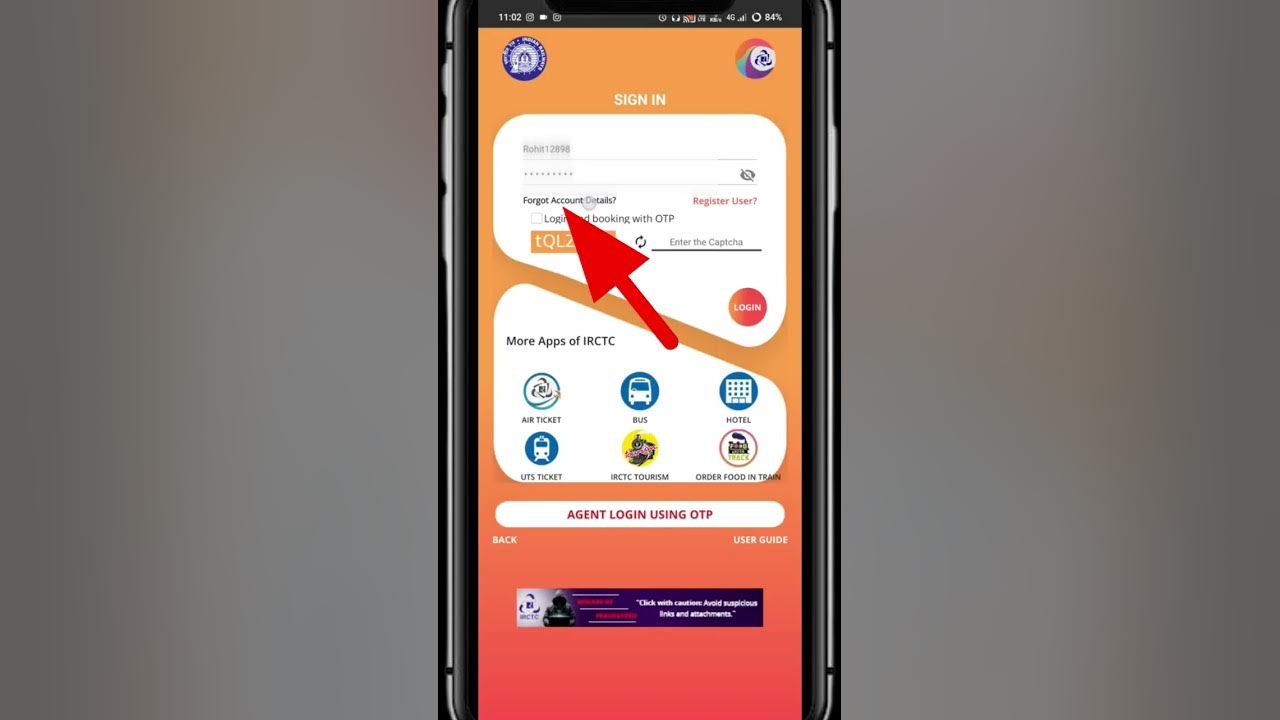 IRCTC login problem solved || IRCTC Disabled account solved || #irctc # ...