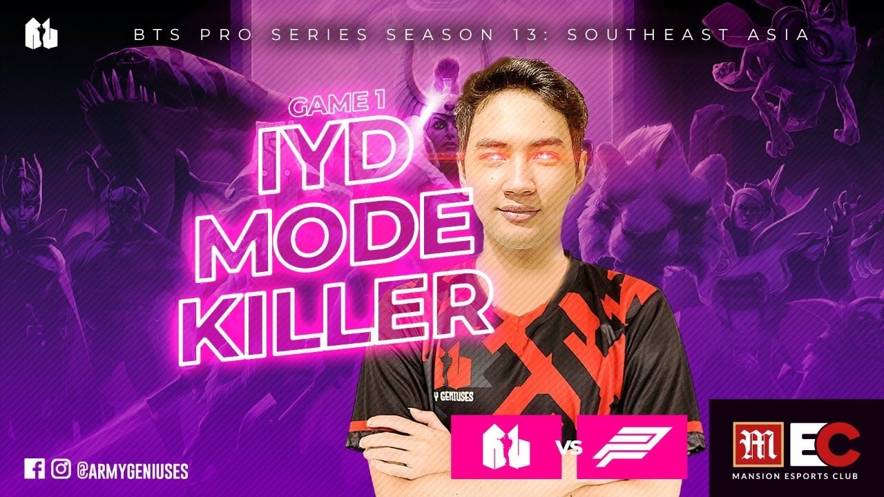 IYD REAL CARRY | AG vs Purple Paradox | BTS Pro Series Game 2 ...