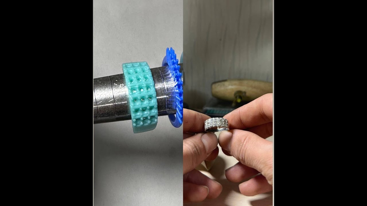 Perfecting the Art of Stone work Fianit - YouTube