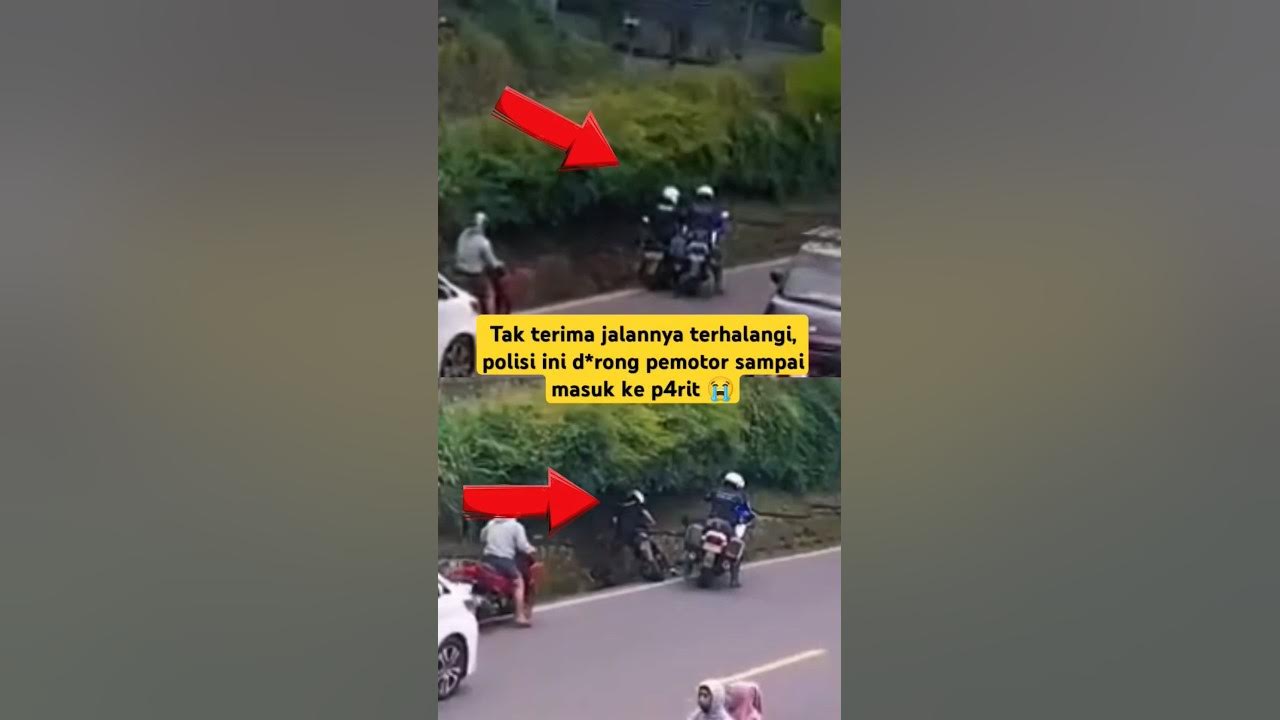 detik2 polisi patwal arogan terekam kamera warga. #shorts - YouTube