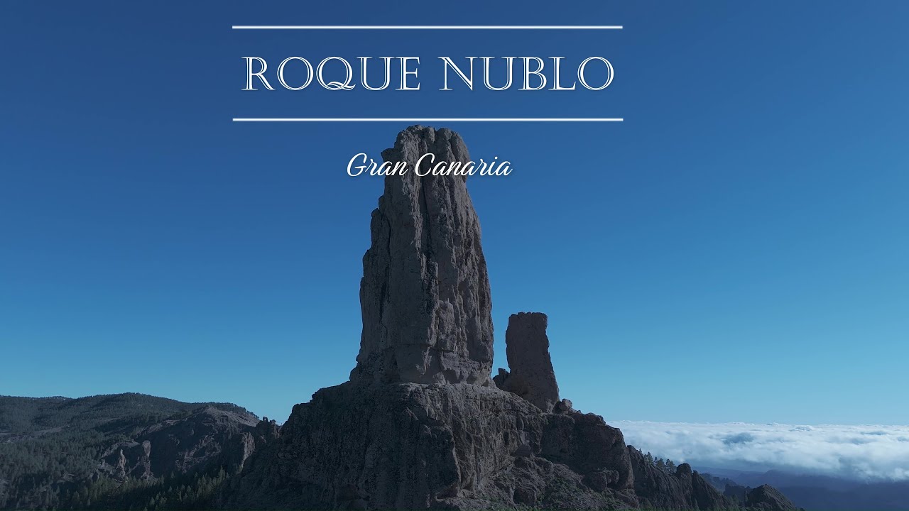 Soaring Above Roque Nublo: Breathtaking Aerial Views of Gran Canaria 4k ...