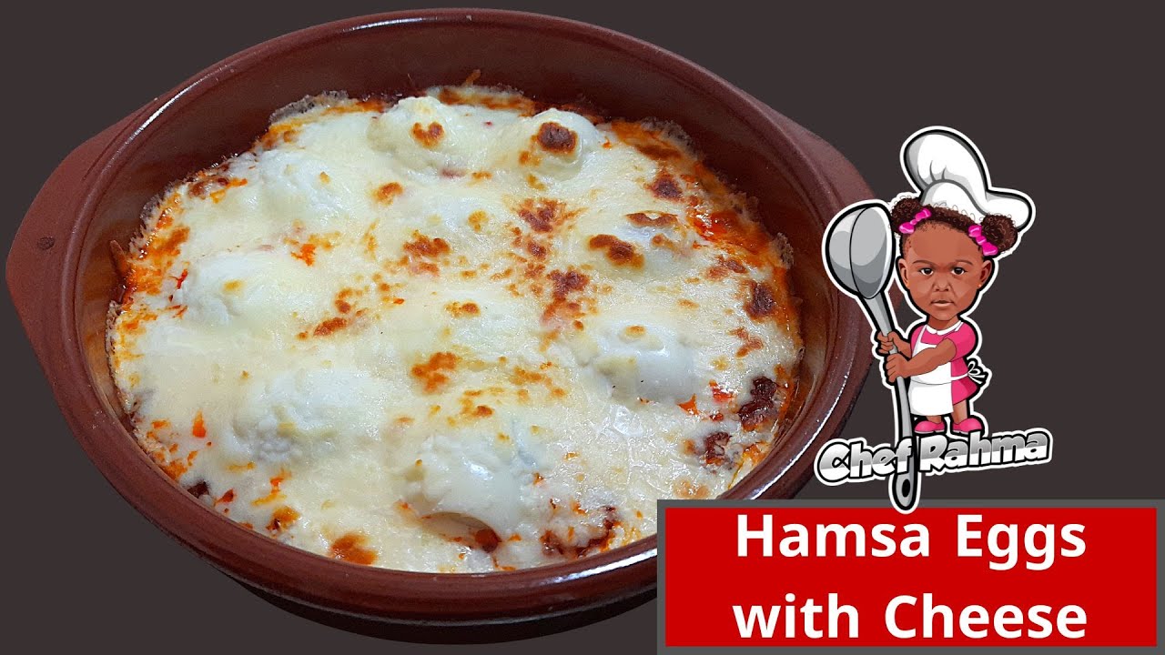 Hamsa Eggs with Cheese - YouTube