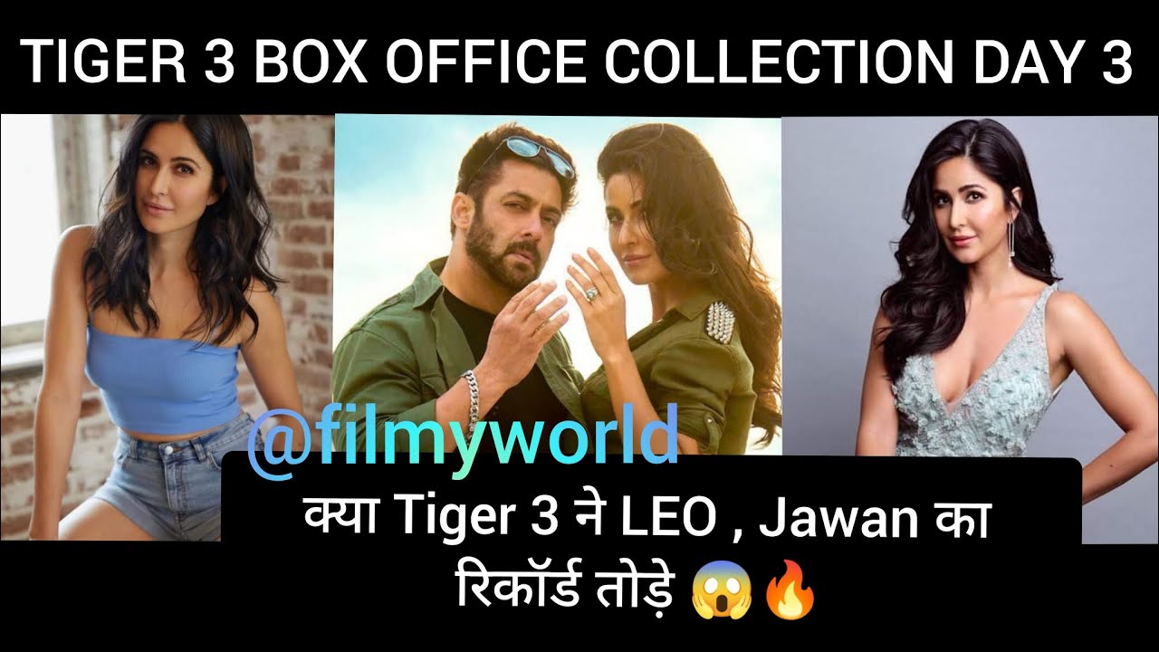 Tiger 3 Box Office collection Day 3 | Tiger 3 World wide Collection Day ...