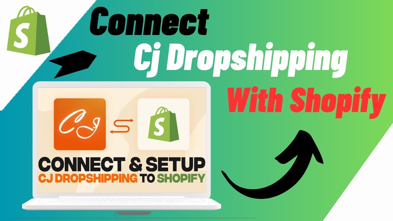 How to Connect CJ Dropshipping to Shopify - Quick & Easy - YouTube