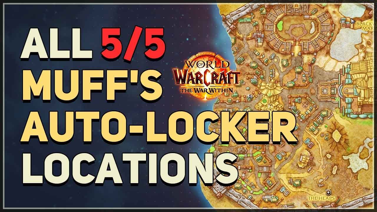 All Muff's Auto-Locker Locations WoW - YouTube