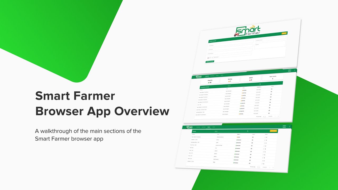 Smart Farmer - Browser App Overview - YouTube