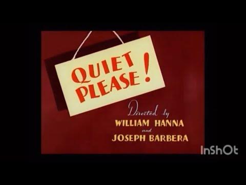 Tom And Jerry Quiet Please! (1952, 1954) Release Titles Opening And Closing (FAKE) - YouTube