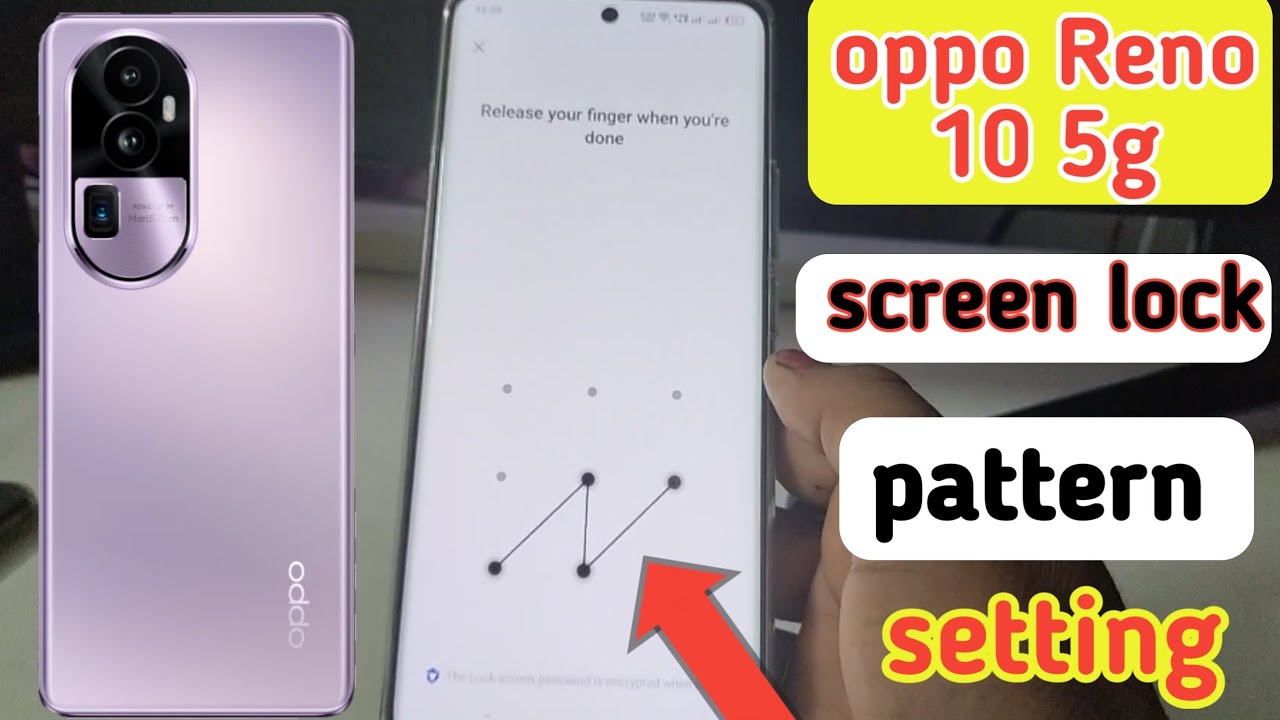 Oppo Reno 10 5g Pattern Lock Setting | How to Set Pattern Lock in Oppo ...