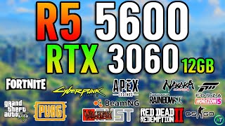 Ryzen 5 5600 u0026 RTX 3060 | Minecraft 1.19.2 | Shader... | Doovi