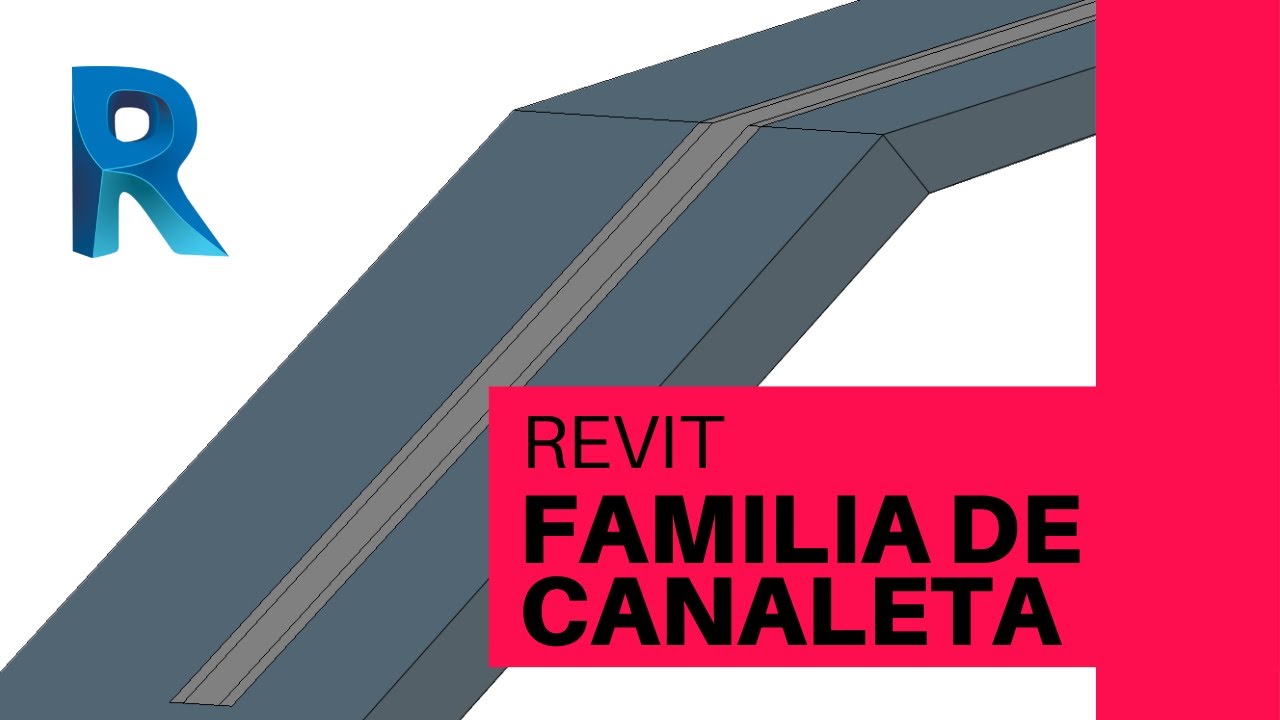 REVIT CREACION FAMILIA DE CANALETA BASADA EN PISO - YouTube