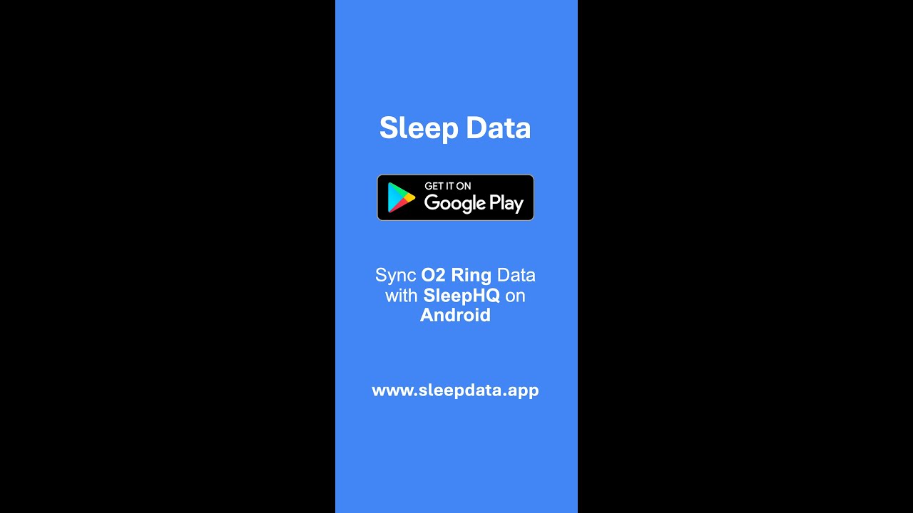 Sync O2 Ring Data with SleepHQ on Android - YouTube
