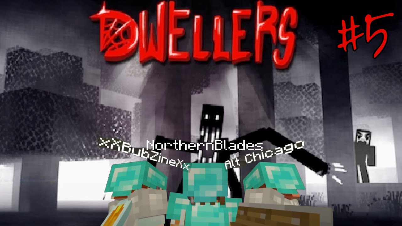 Minecraft DWELLERS 2.0 Horror Plugin Ep 5: Journey To The End - YouTube
