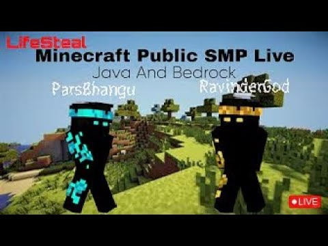 Minecraft Public Server Live java And Bedrock Free To Join (Cracked ...