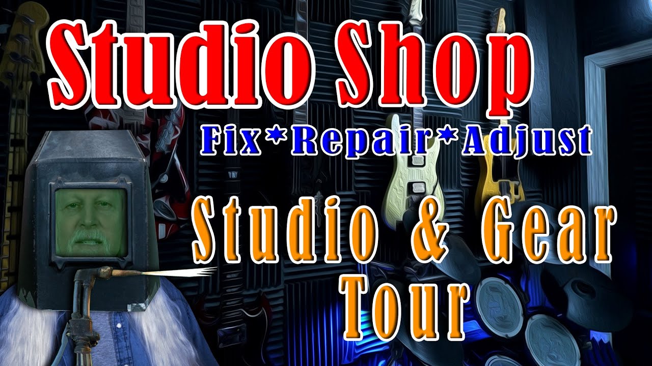 Studio Shop Studio & Gear Tour Video - YouTube