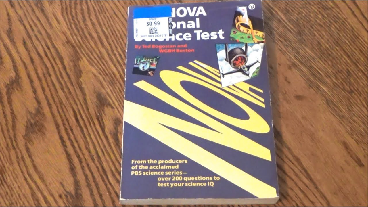 The Great American Science Throwback - The NOVA National Science Test ...