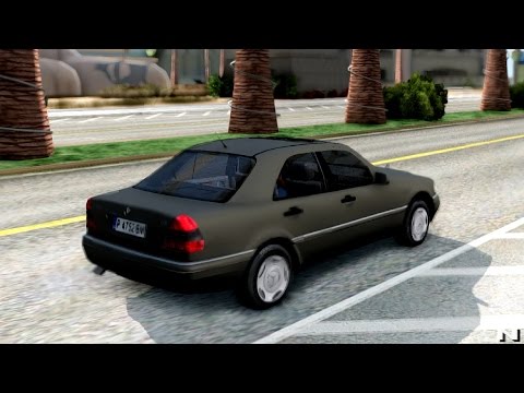 Mercedes Benz C220 1997 | #196 New Cars / Vehicles in GTA San Andreas [ENB] _REVIEW