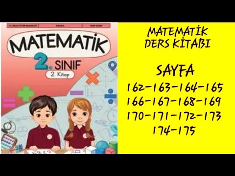 2.SINIF MATEMATİK 2.KİTAP SAYFA 162-163-164-165-166-167-168-169-170-171-172-173-174-175