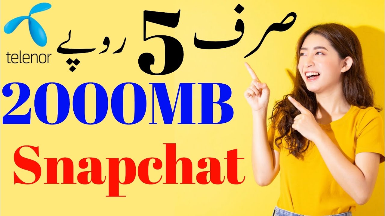 Telenor snapchat monthly package code|Telenor snapchat|Snapchat package ...