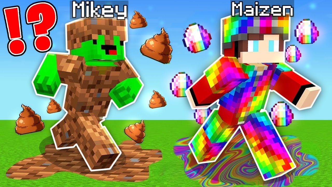 POOR ARMOR Speedrunner vs RICH ARMOR Hunter in Minecraft! - Maizen (COMPILATION) - YouTube