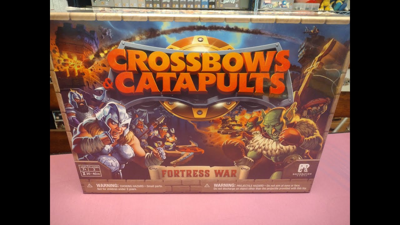 Crossbows and Catapults Fortress War Unboxing - YouTube