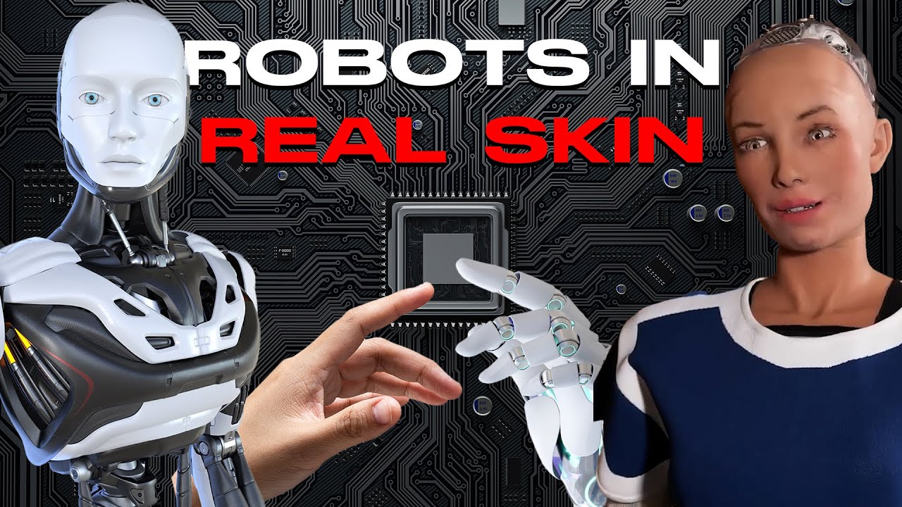 Scientists Made Living Skin For Robots - YouTube